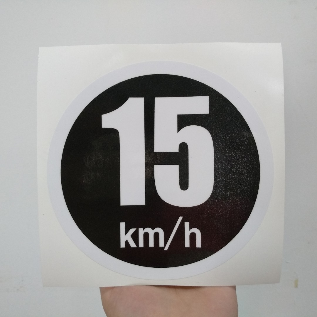 Vehicle Stickers - Speed Limit and Pax Decal, Hobbies & Toys ...
