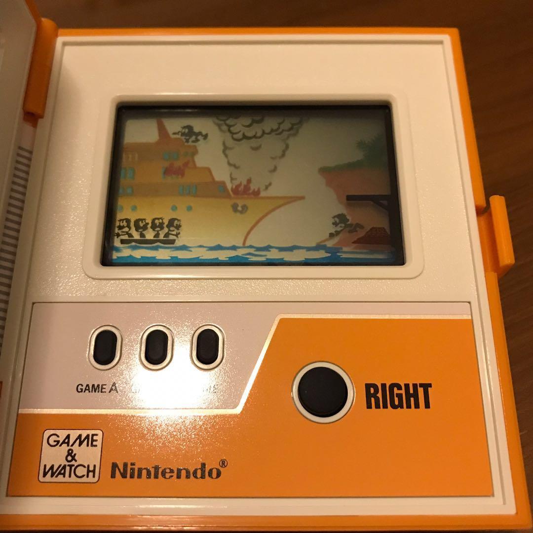 Vintage Lifeboat Nintendo Dual-Screen Game & Watch, Hobbies & Toys ...
