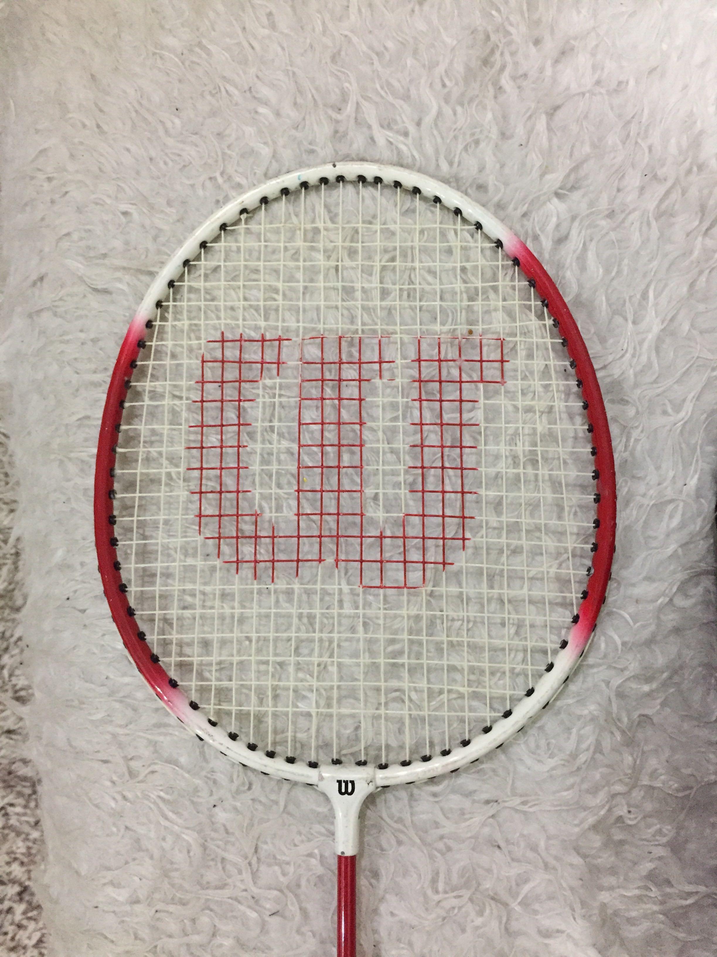 Wilson Badminton Racket, Sports Equipment, Sports & Games, Racket ...