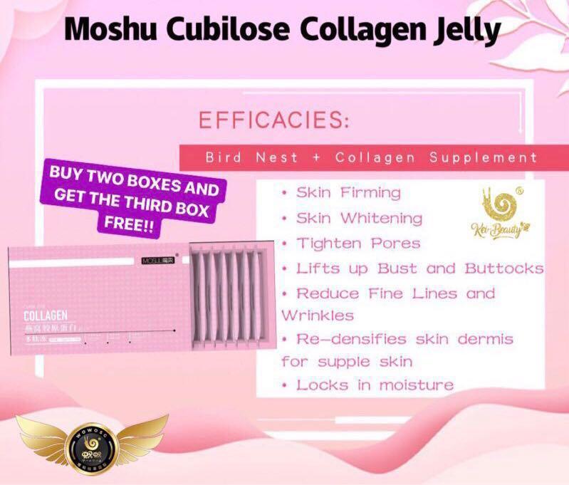 Wowo Cubilose Collagen Jelly, Beauty & Personal Care, Face, Face Care ...