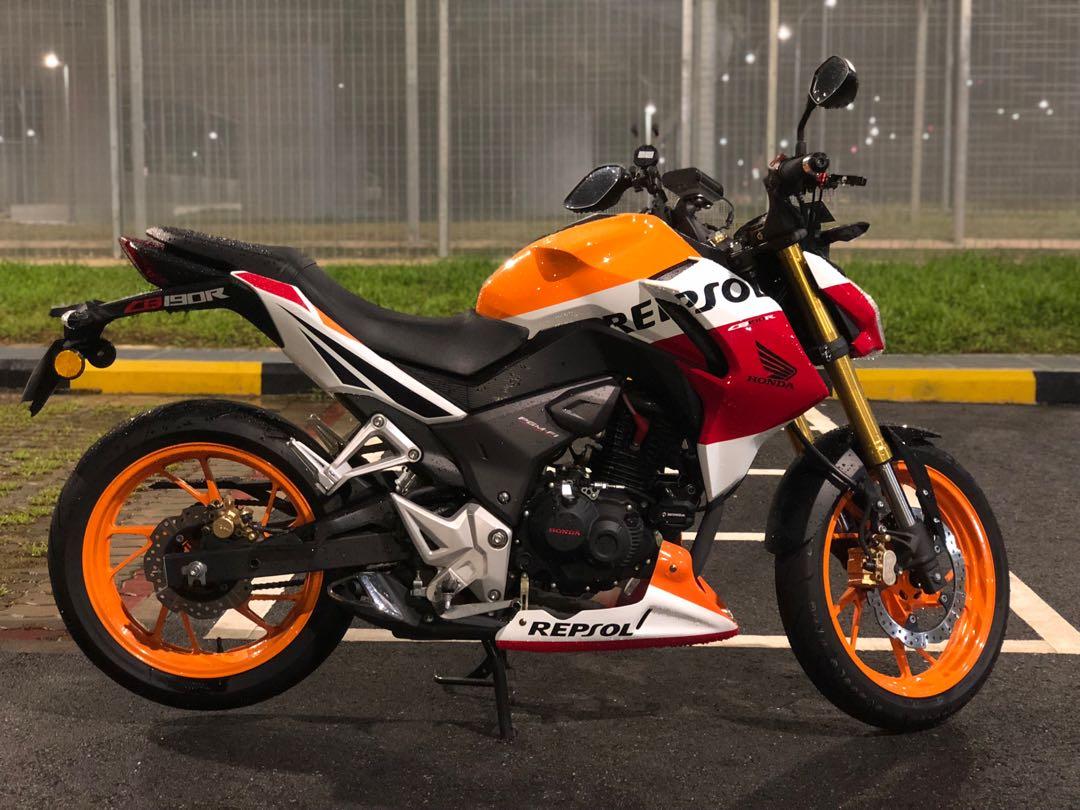 WTS: Honda CB190R Repsol (2 years old, 5000km Mileage), Motorcycles ...