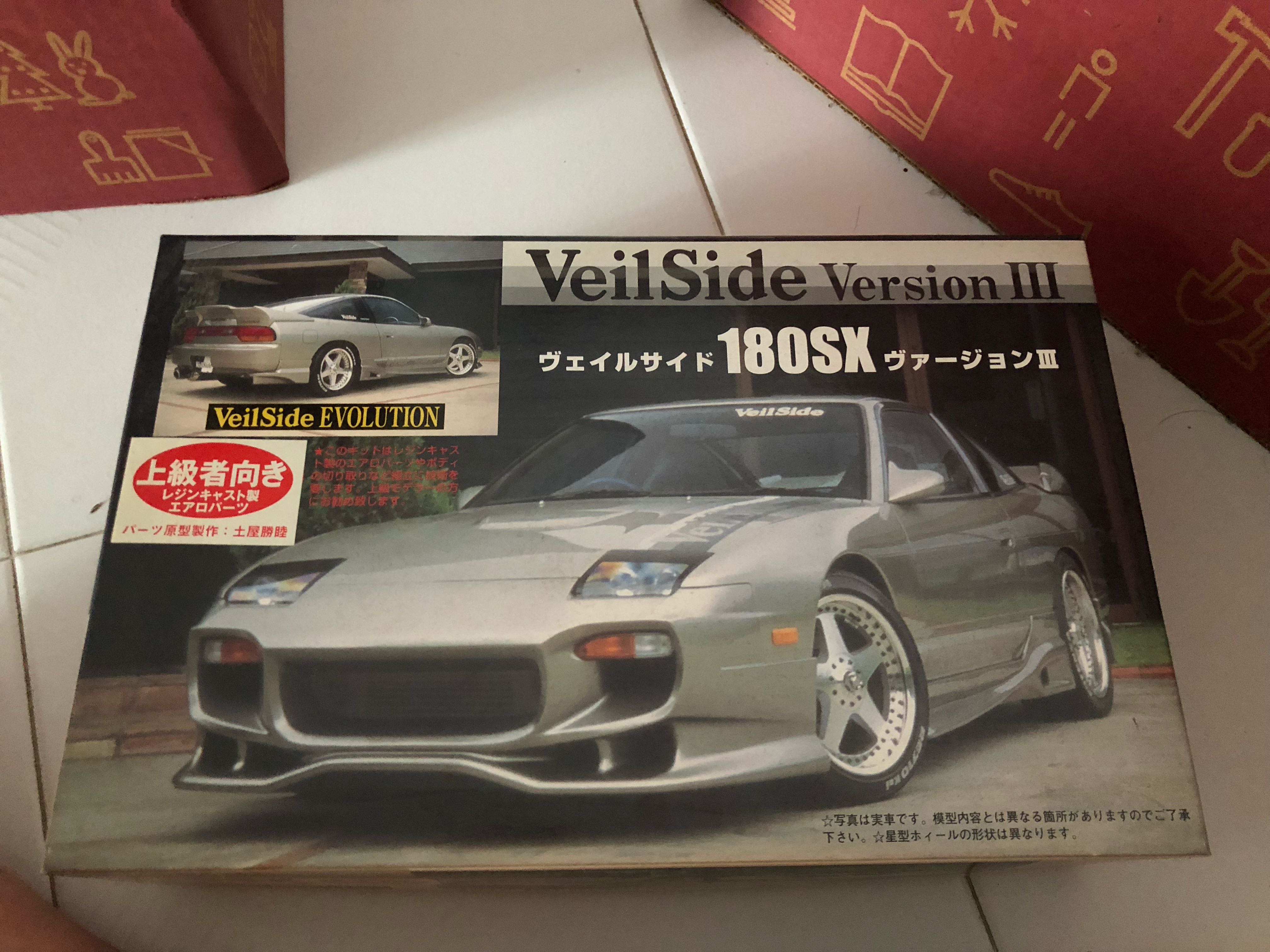 1/24 fujimi Nissan S13 180sx veilside, Toys & Games, Others on Carousell