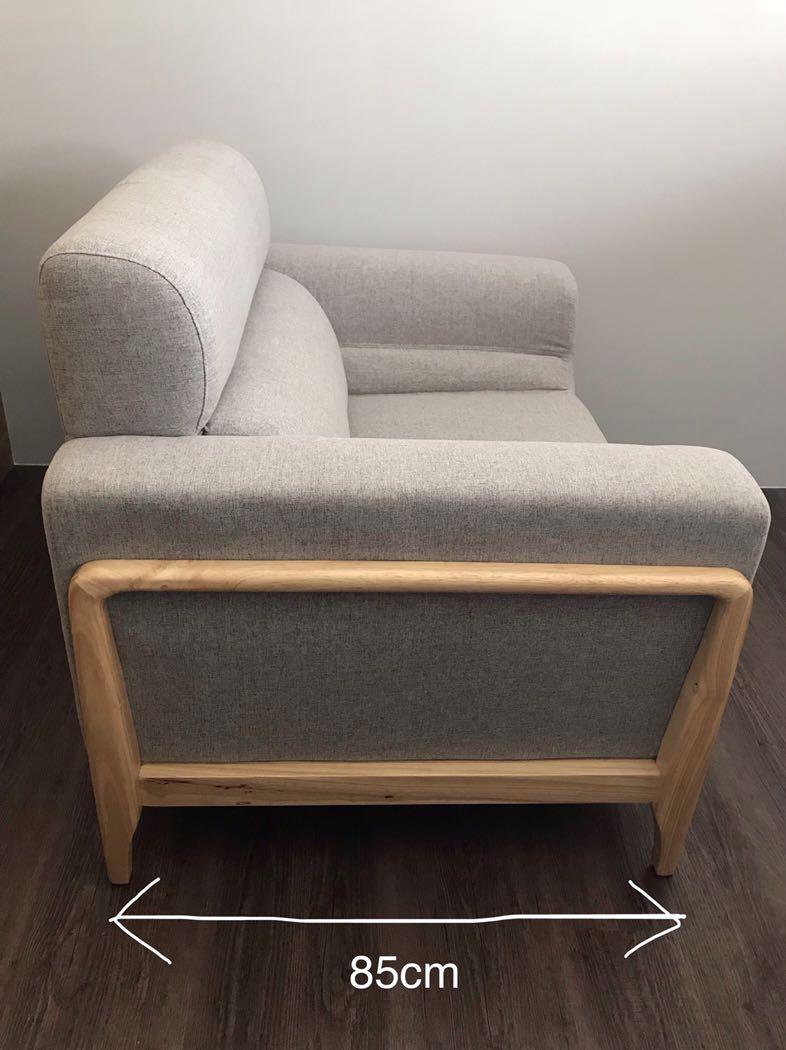 1 seater sofa/single seater sofa, Furniture & Home Living, Furniture ...