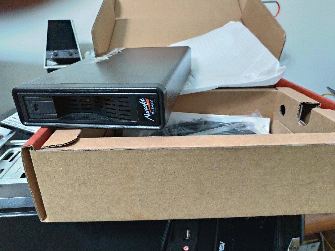 送咖啡 Nusoft 新軟 MLS-600 (不含硬碟) 原廠郵件伺服器 DNS WEB 非 眾至 gmail 缺貨，另有新品。, 電腦及科技產品, 印表機及影印機在旋轉拍賣