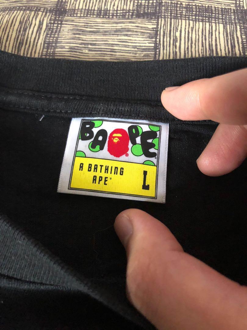 Bape x Baby Milo x Monster Hunter Tee L, Men's Fashion, Tops & Sets ...