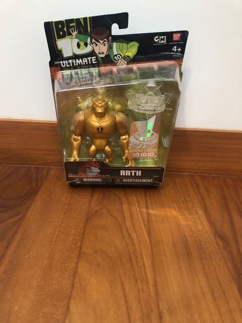 Ben 10 Ultimate Alien Golden Rath Limited Edition 10.10.10 Asia ...