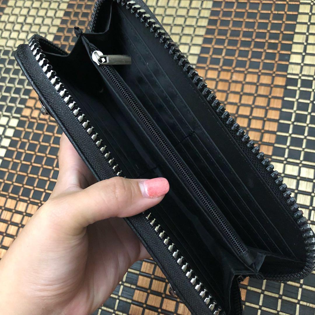 BN Black long wallet from Primark, Luxury, Bags & Wallets on Carousell