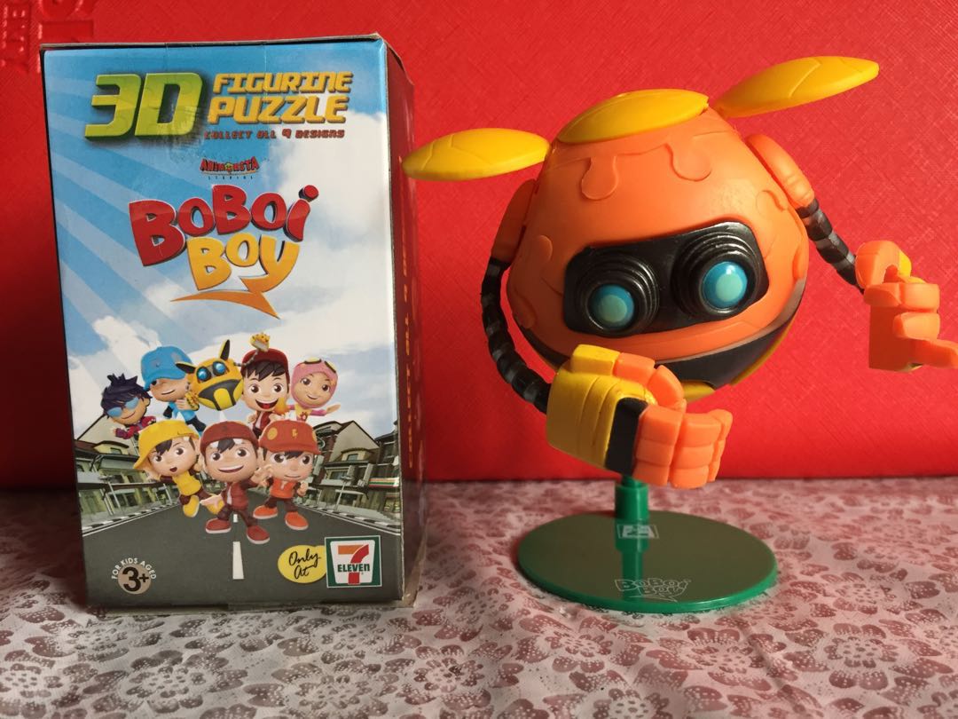 Boboiboy 3D Puzzle Ochobot Figurine Mystery Rare Pop Culture Exclusive ...