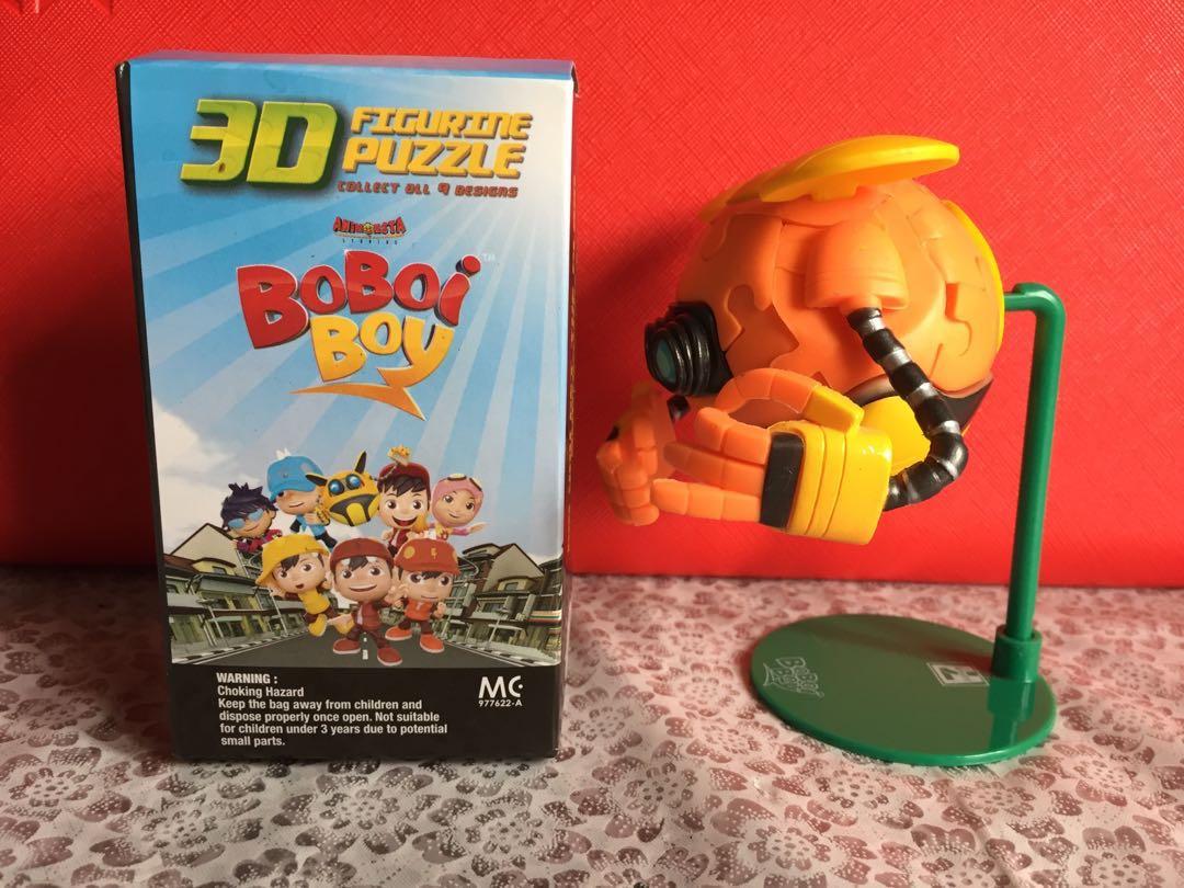 Boboiboy 3D Puzzle Ochobot Figurine Mystery Rare Pop Culture Exclusive ...