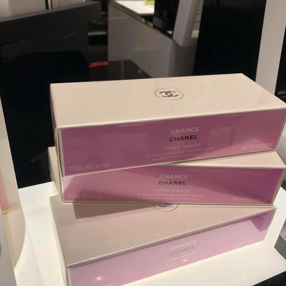 Chanel chance limited edition three mood three perfumes gels, Beauty ...