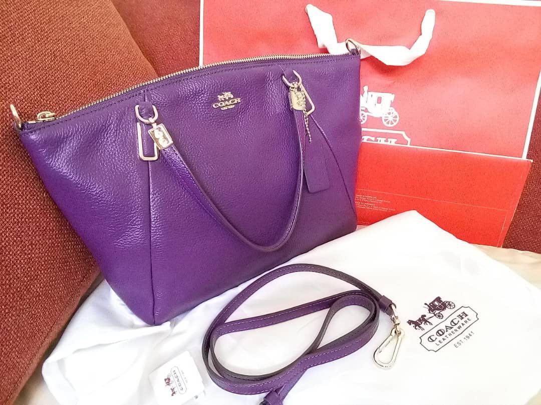 Coach Mini Kelsey Satchel, Women's Fashion, Bags & Wallets, Cross-body ...