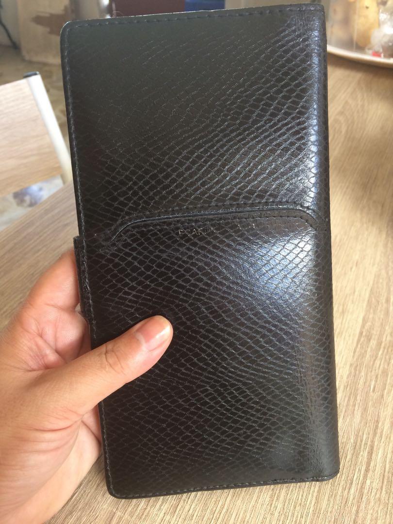 Duchini Passport leather long wallet, Women's Fashion, Bags & Wallets ...