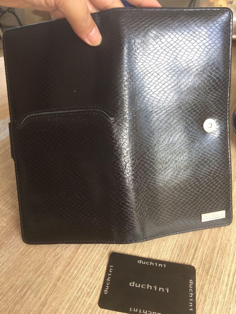 Duchini Passport leather long wallet, Women's Fashion, Bags & Wallets ...