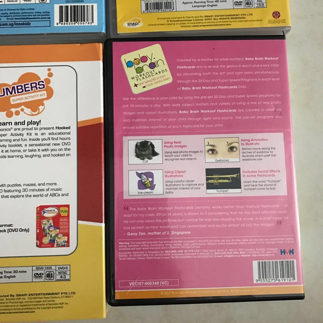 DVDs - ABC Chinese Frozen Barney Flashcard fruity baby learn Chinese ...