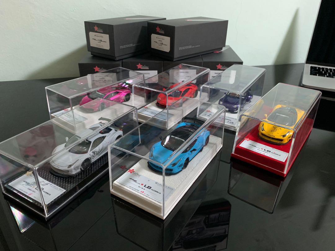 Fuelme 1:43 RWB 993 Army Girl (Pearl Purple Whale Tail), Hobbies & Toys ...