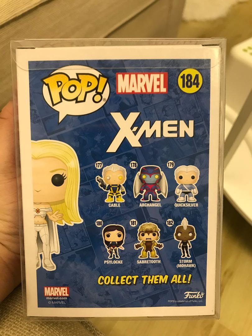Funko Pop! Emma Frost (X-Men) - Specialty Series Exclusive #184 ...