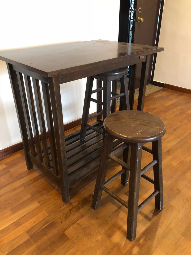 Kitchen Bar Counter / Workstation, Furniture & Home Living, Furniture ...