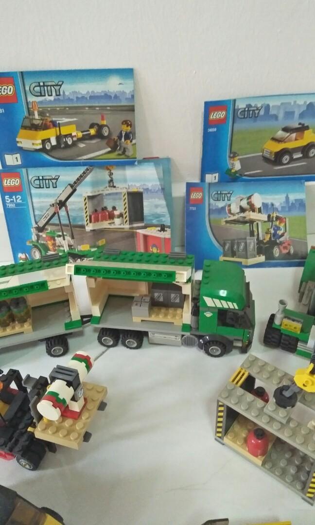 Lego City Transport, City Cargo, City Construction 7992 7733 7248 ...