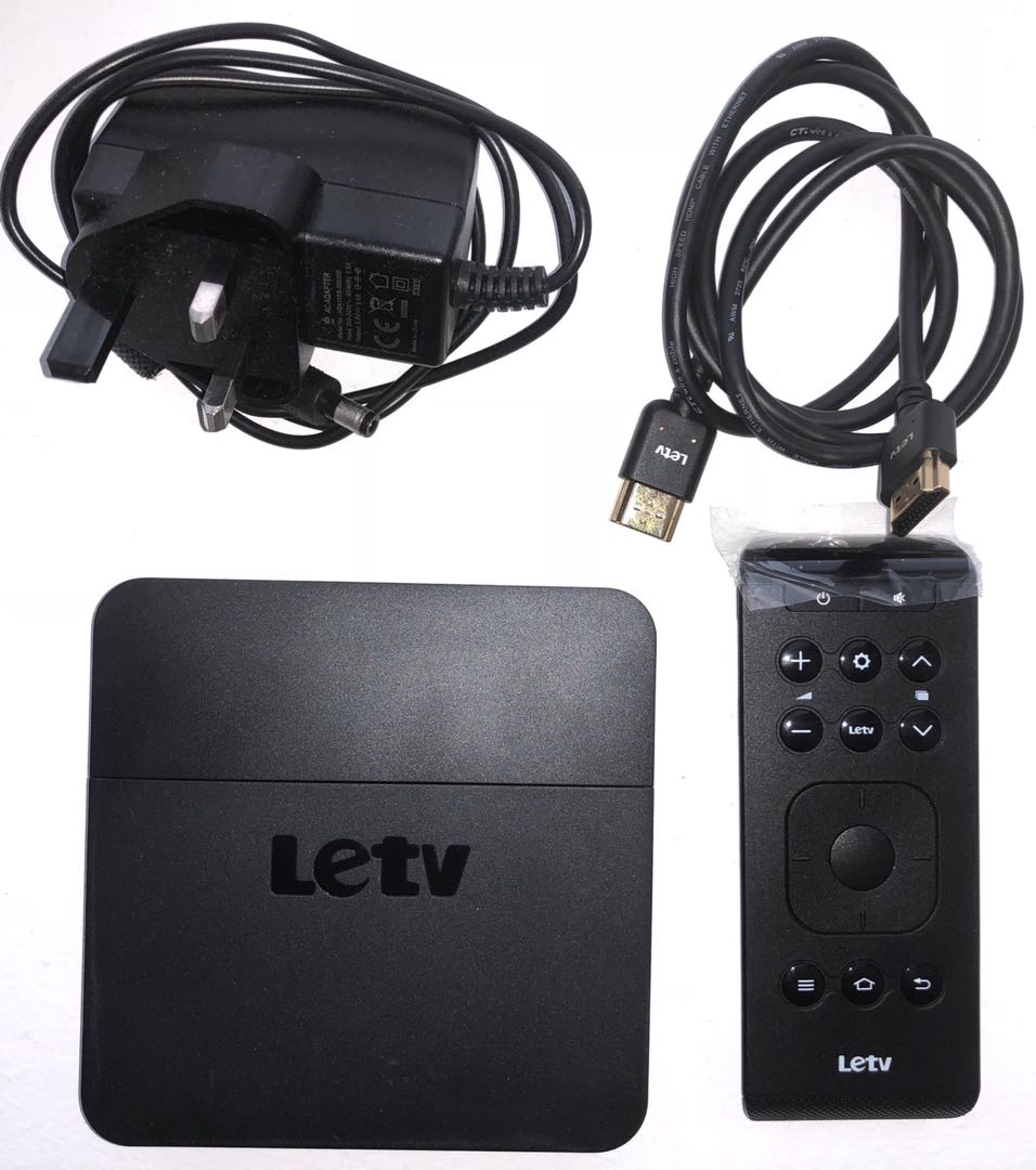 LeTV 4K android TV box, Amlogic quad core, 4GB, remote **READ DETAILS ...