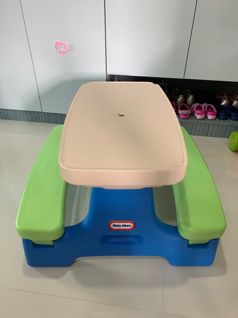 Little tikes easy store junior play table, Babies & Kids, Baby Nursery ...