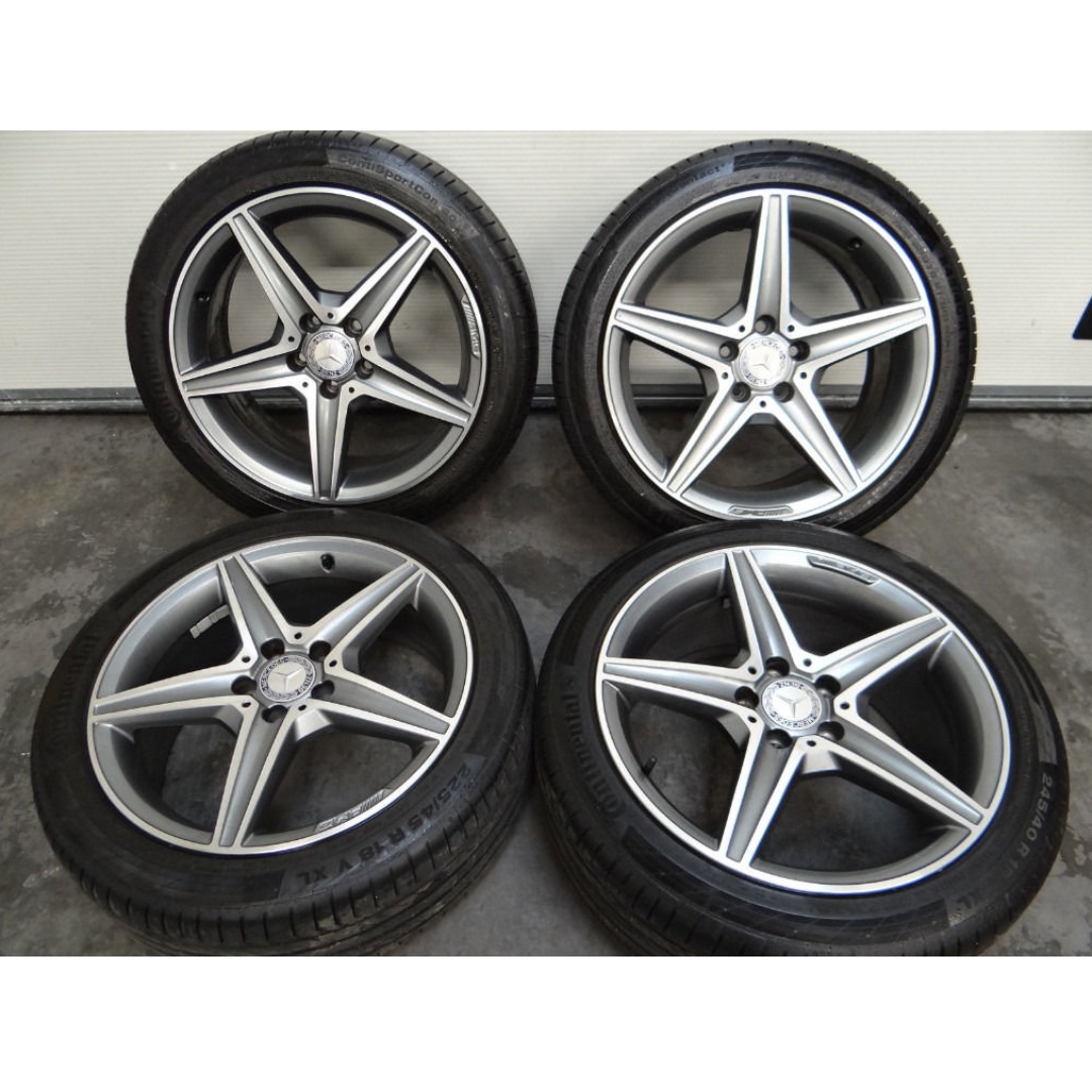 Mercedes-Benz AMG Alloy Wheels, Car Accessories, Tyres & Rims on Carousell