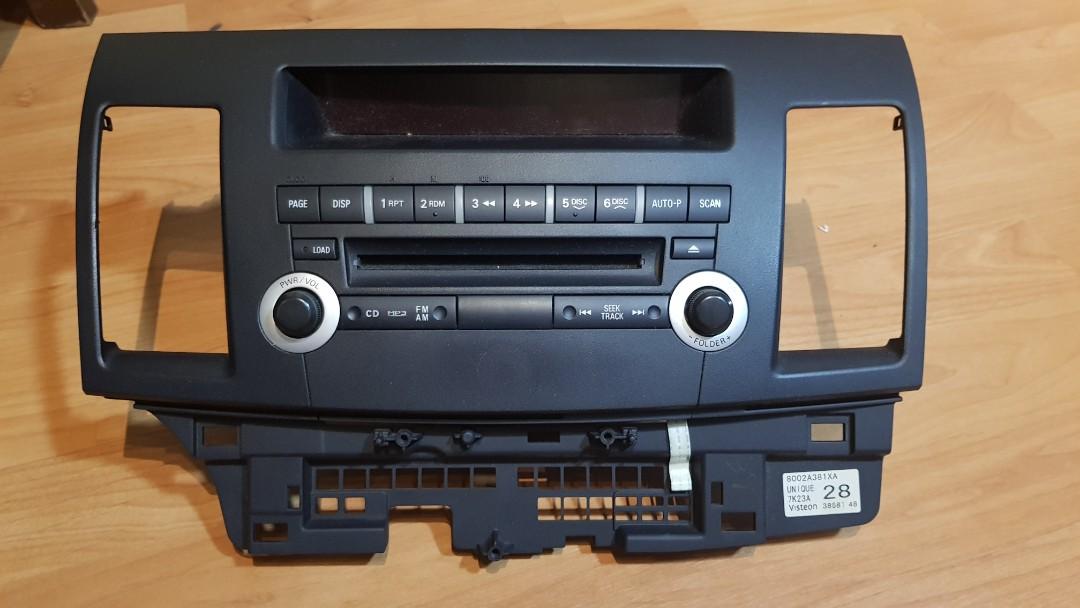 Mitsubishi Lancer stock din radio cd stereo, Audio, Portable Music ...