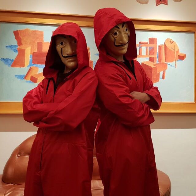Money Heist Outfit, Hobbies & Toys, Memorabilia & Collectibles, Fan ...