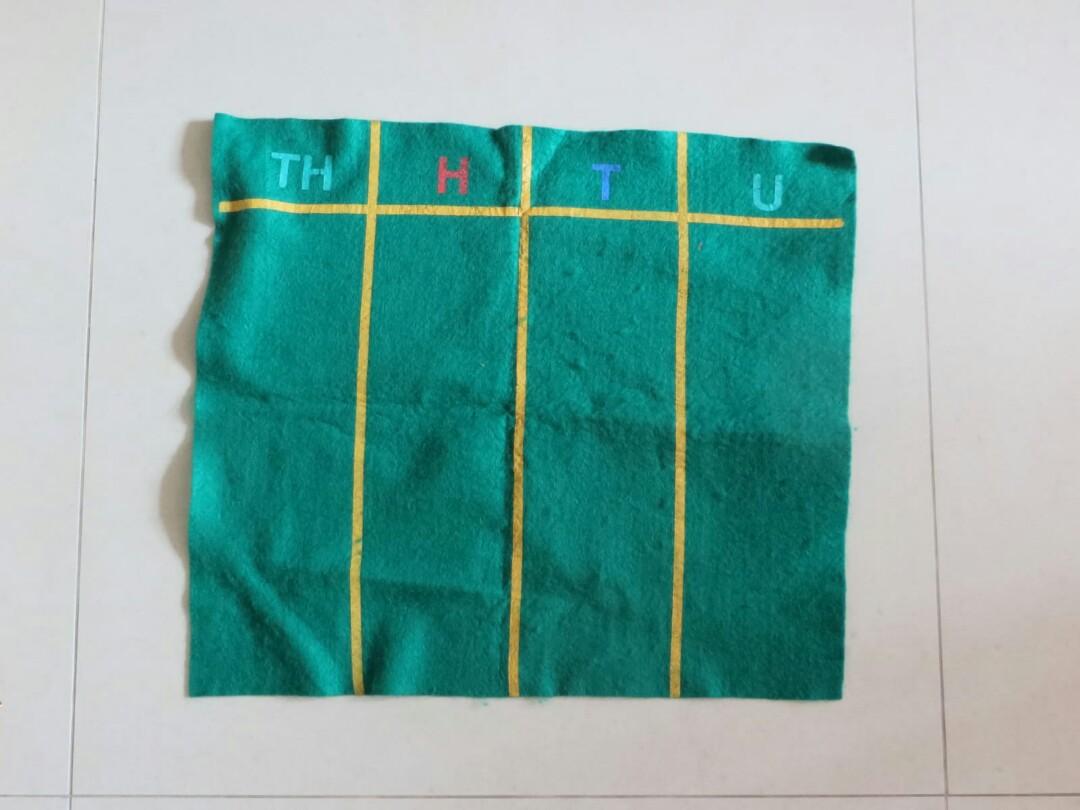 Montessori Maths Operation Mat, Hobbies & Toys, Toys & Games on Carousell