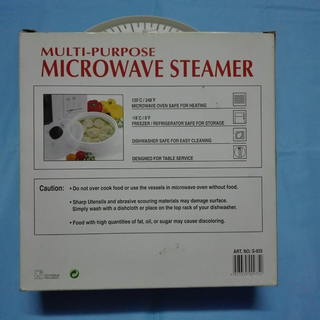 Multi-purpose Microwave Steamer, Home Appliances, Kitchenware on Carousell
