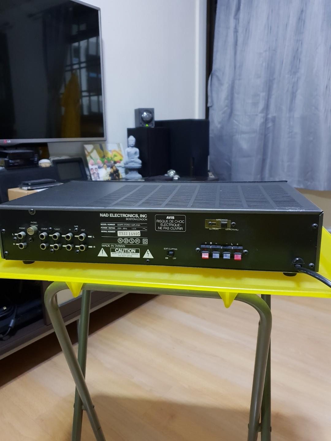 NAD 3220PE stereo amp, Audio, Other Audio Equipment on Carousell