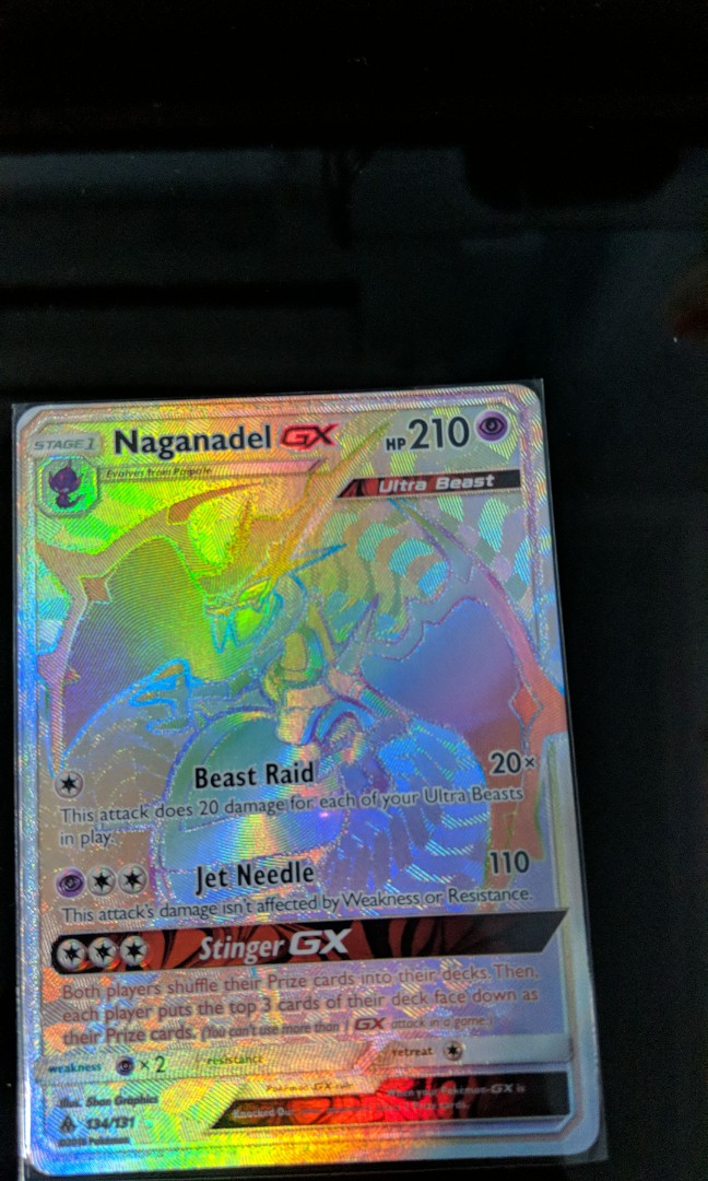 Naganadel GX, Hobbies & Toys, Toys & Games on Carousell