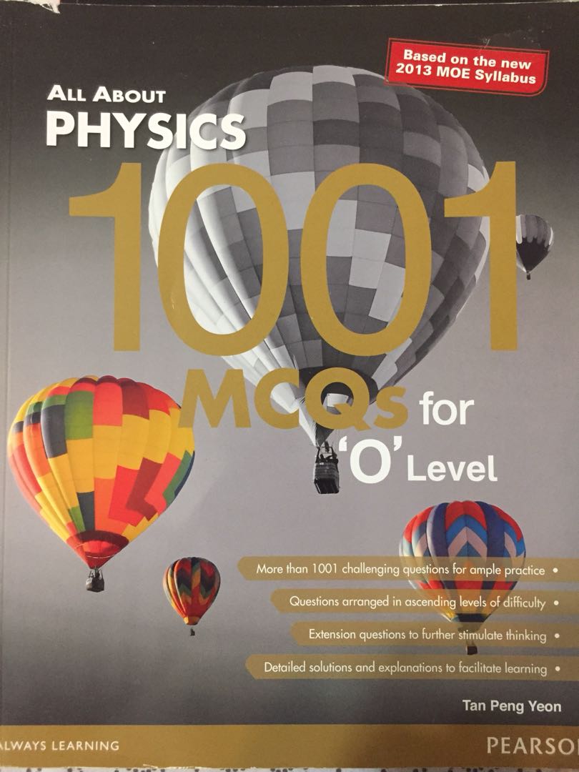 O level Pure Physics 1001 MCQs, Hobbies & Toys, Books & Magazines ...