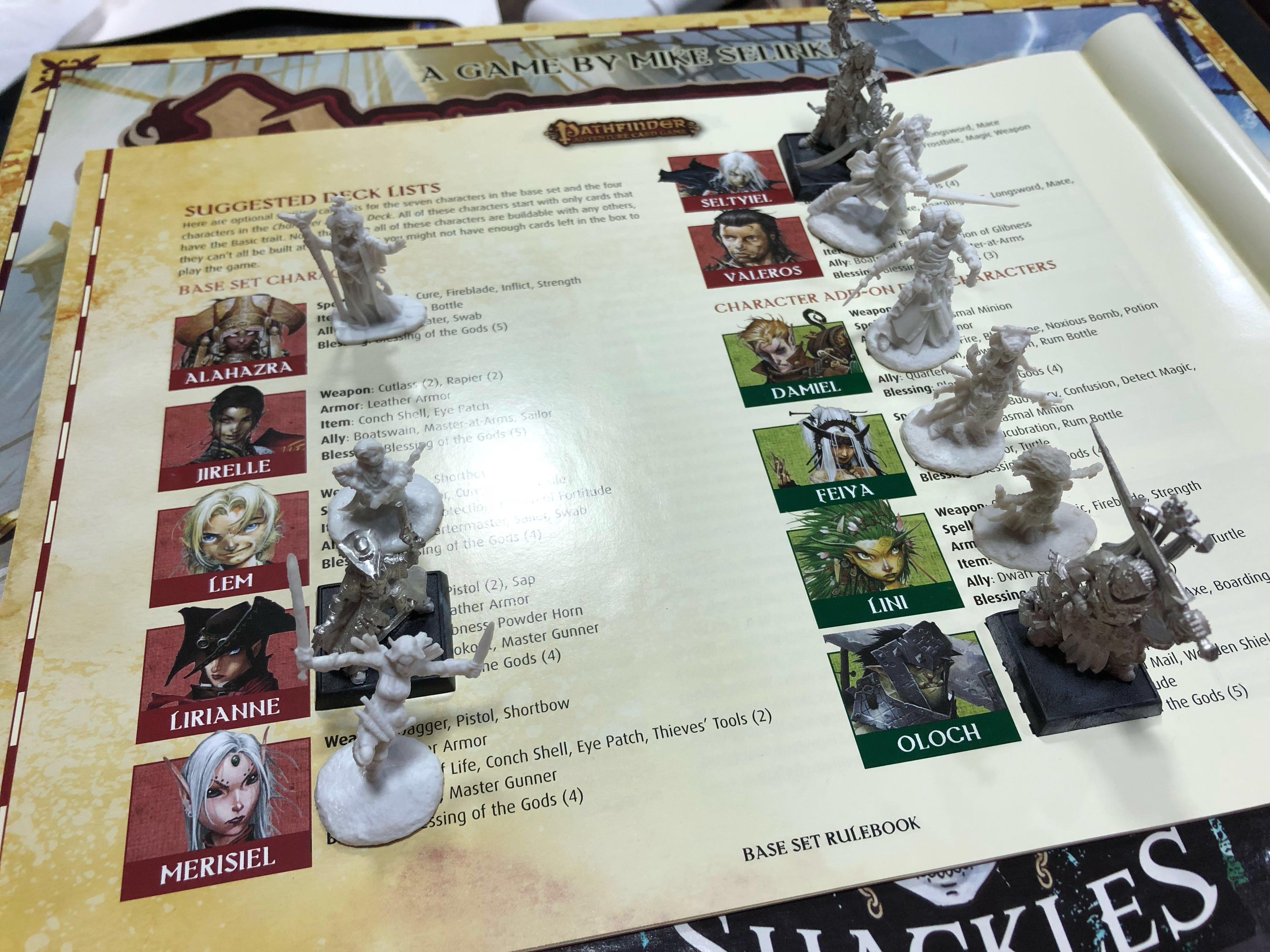 Pathfinder Skull & Shackles board game (comp w miniatures), Hobbies ...