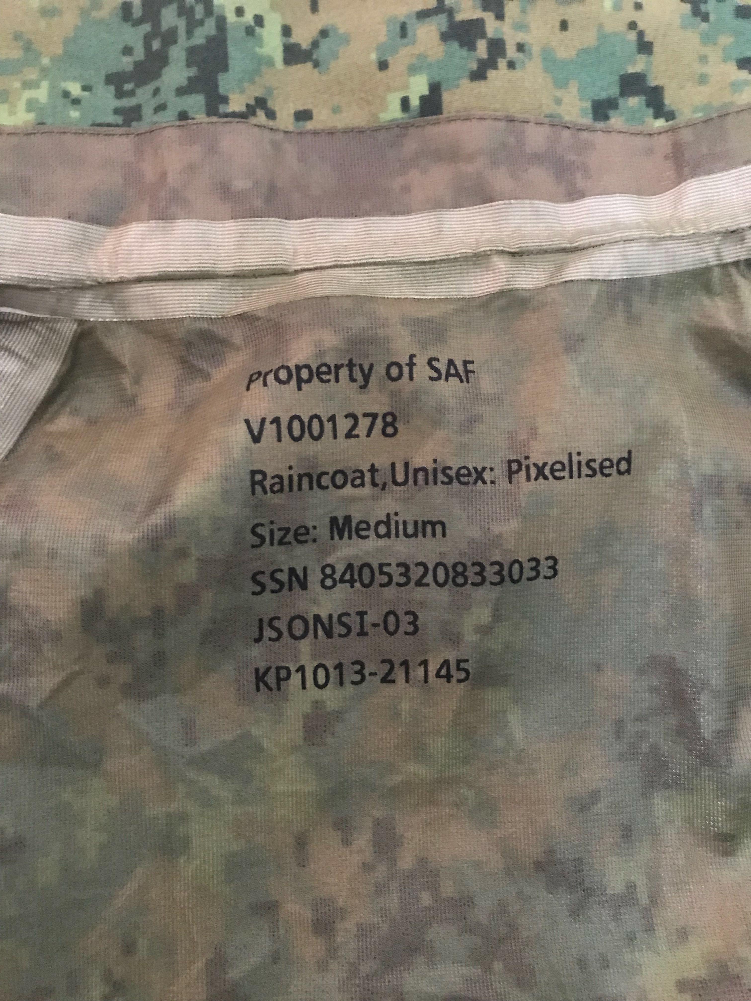 SAF Goretex Jacket / Raincoat, Everything Else on Carousell