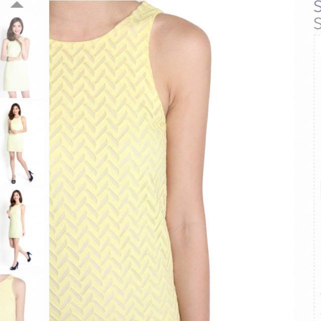 Sweet Valley Dress In Lemon, Women's Fashion, Dresses & Sets, Dresses ...