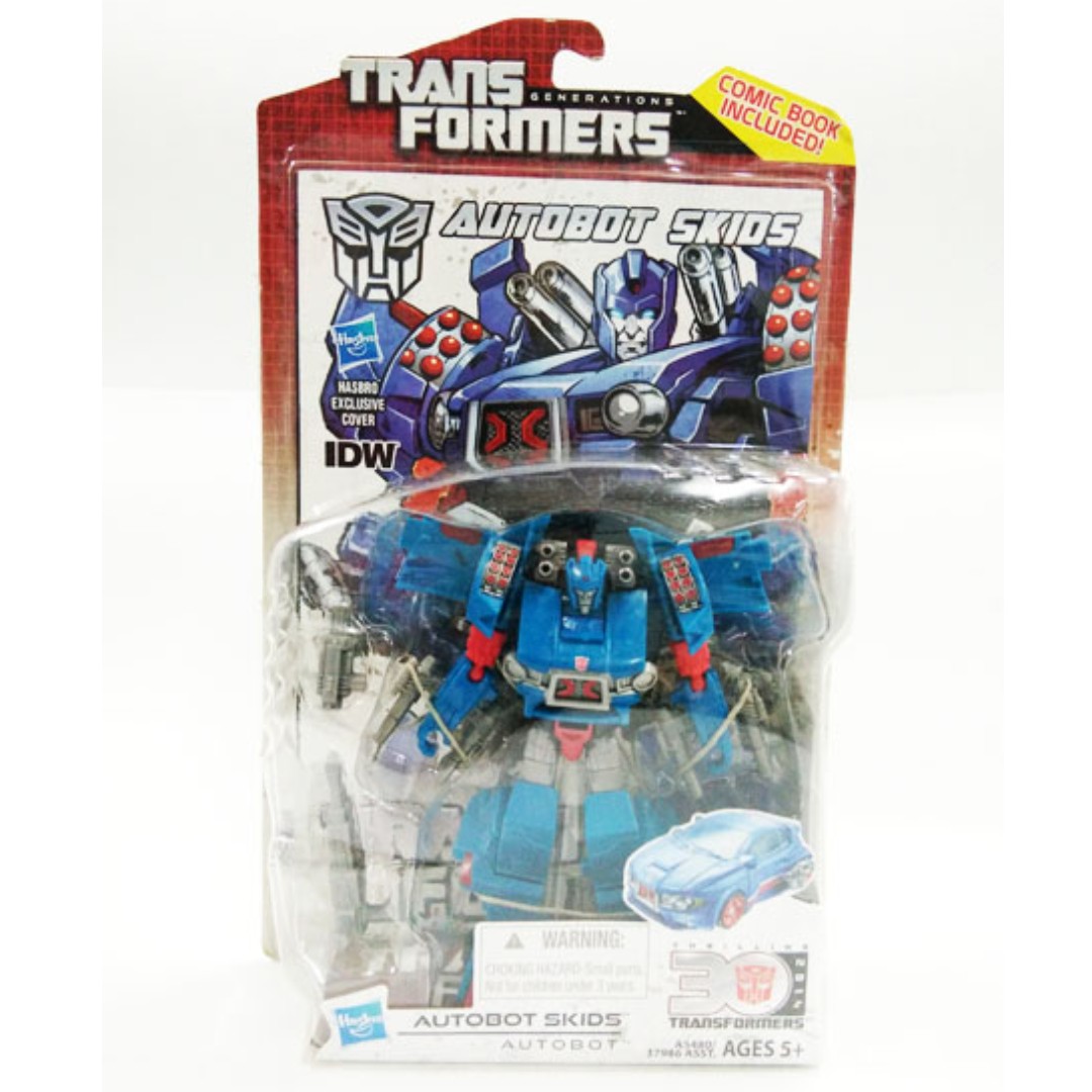Transformers Generations 30th Anniversary Deluxe IDW Autobot Skids ...