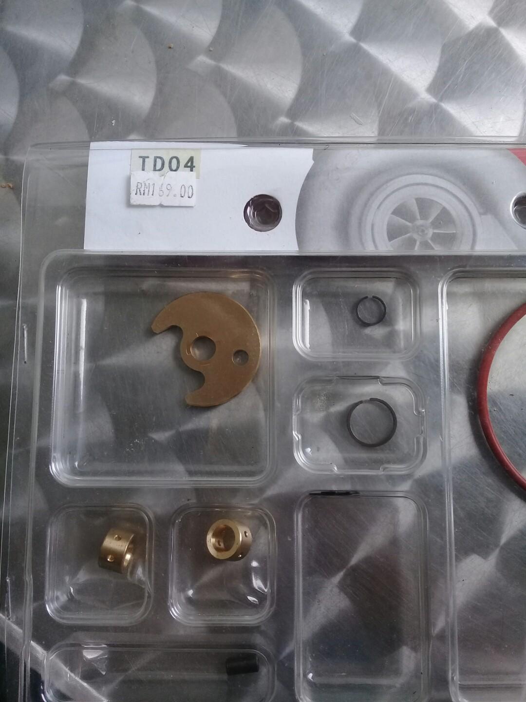 Turbo charger repair kit for TD04 turbine, Auto Accessories on Carousell