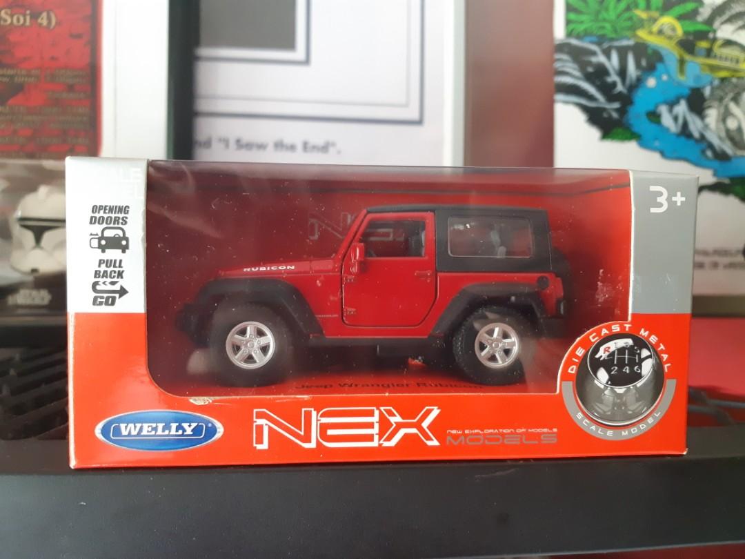 Welly | NEX Scale | Die Cast Model | Jeep Wrangler Rubicon, Hobbies ...