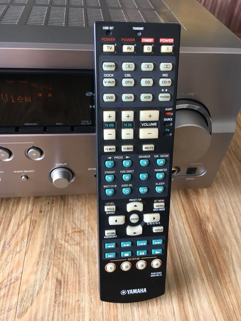 Yamaha RX-663 AV receiver, Audio, Soundbars, Speakers & Amplifiers on ...