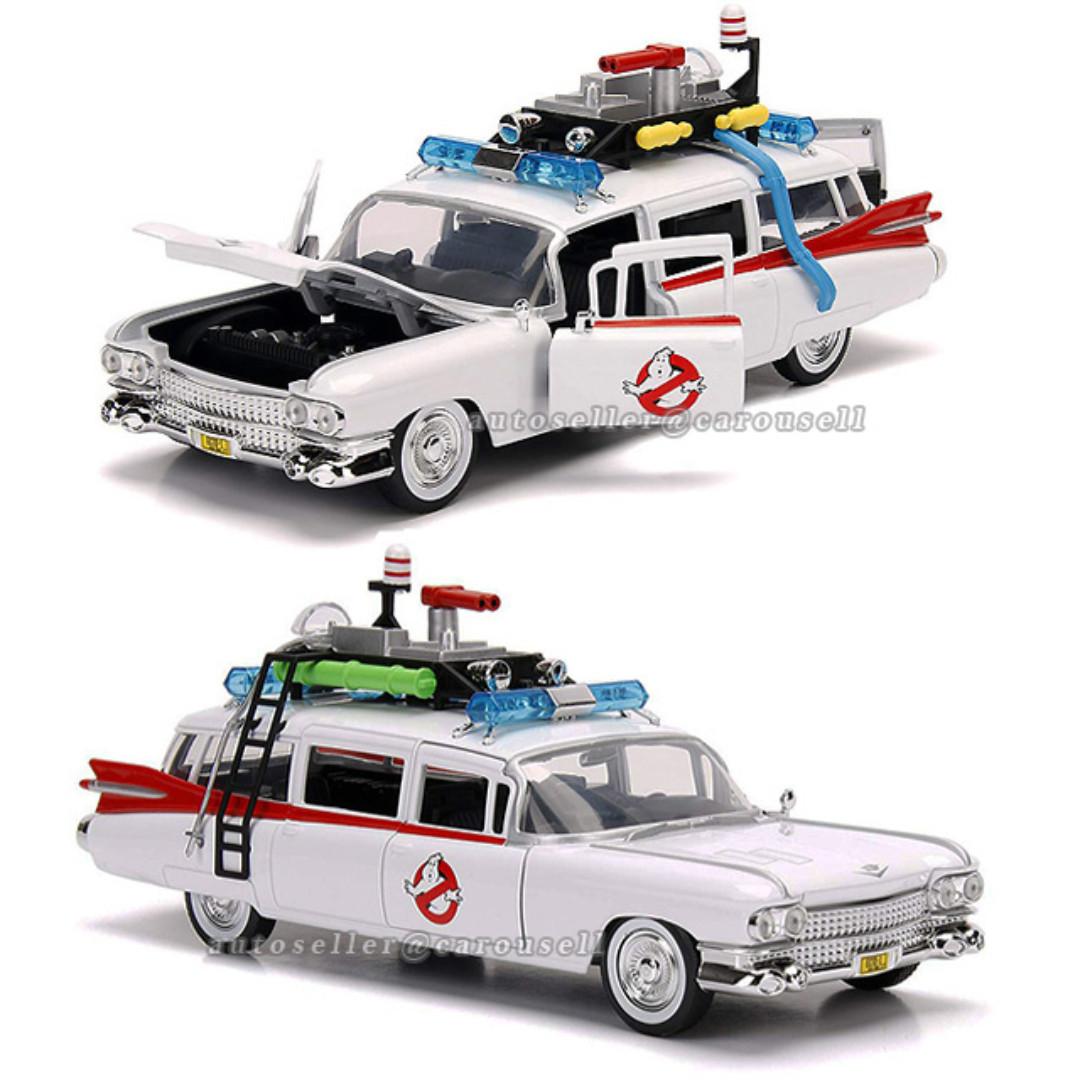 Ghostbusters Movie ECOT-1 Ghost Hunting Vehicle 1:24 Diecast Metal ...