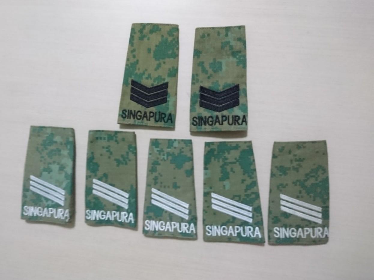 3SG / SCT Rank, Men's Fashion, Bags, Belt bags, Clutches and Pouches on Carousell