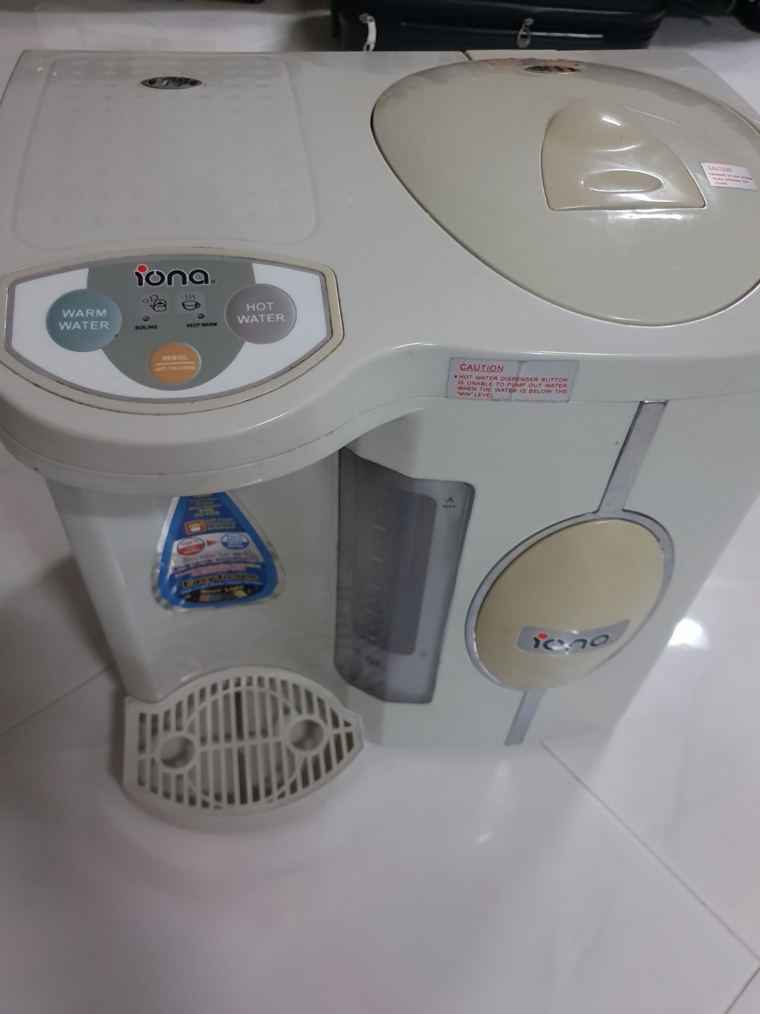 7.0 litre electric flask. Dual mode., TV & Home Appliances, Kitchen ...