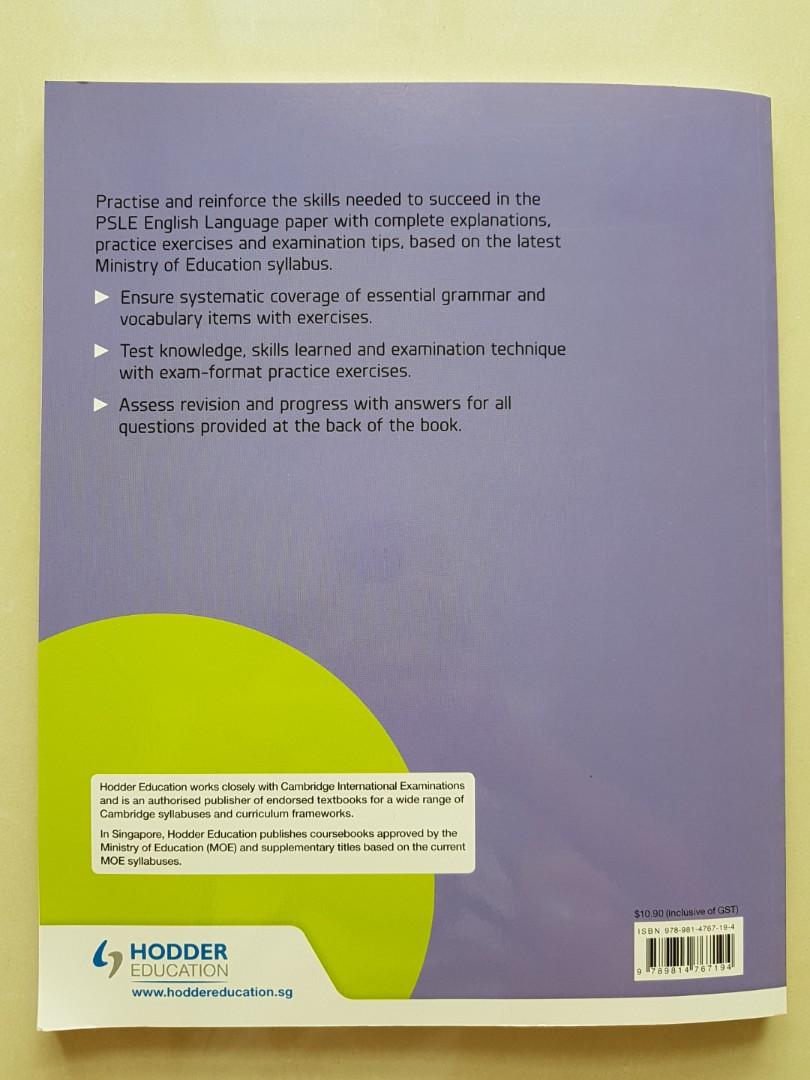 (BN) Power Up Grammar English PSLE, Hobbies & Toys, Books & Magazines ...