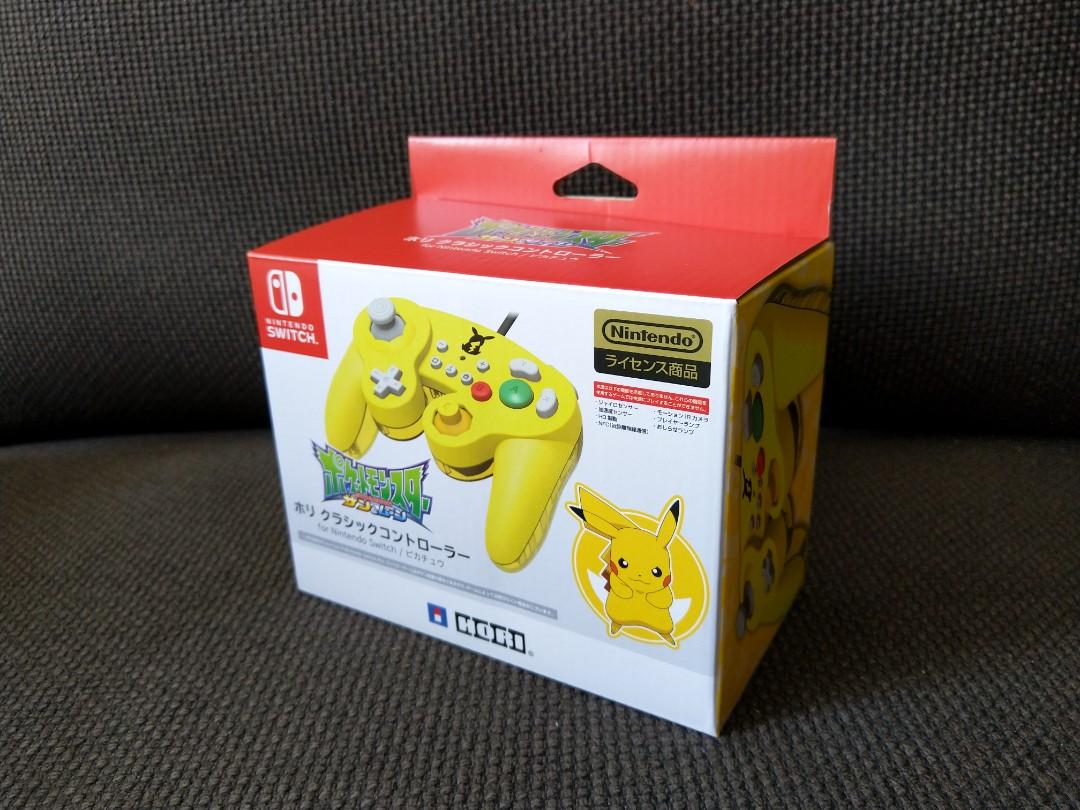 Nintendo Switch Pikachu GameCube Controller Pokemon Hori, Video Gaming ...