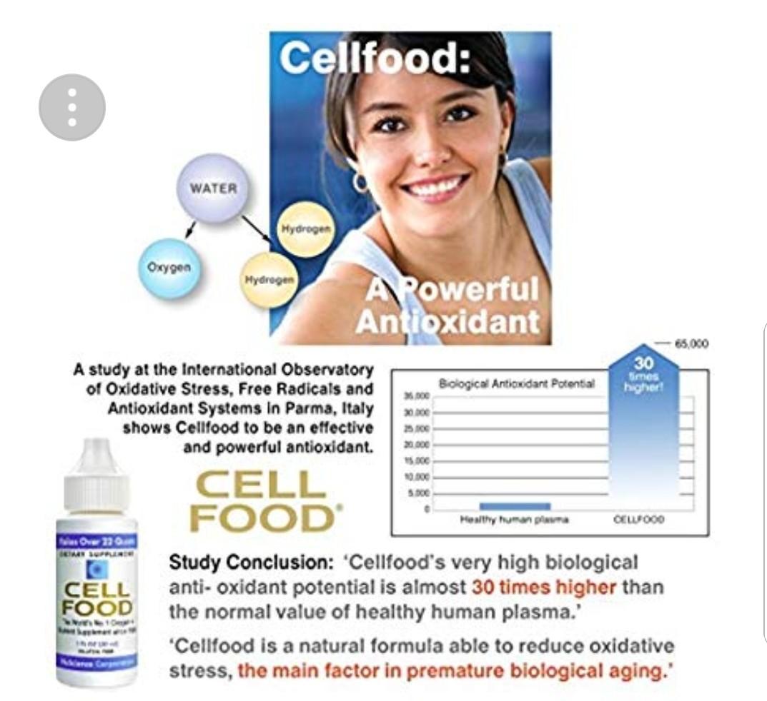 Cellfood - Oxygen and Nutrient Supplement, Health & Nutrition, Health ...