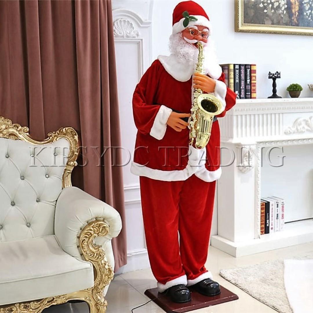 DANCING SANTA CLAUS GIANT ELECTRIC POWER CHRISTMAS DECOR, Hobbies ...