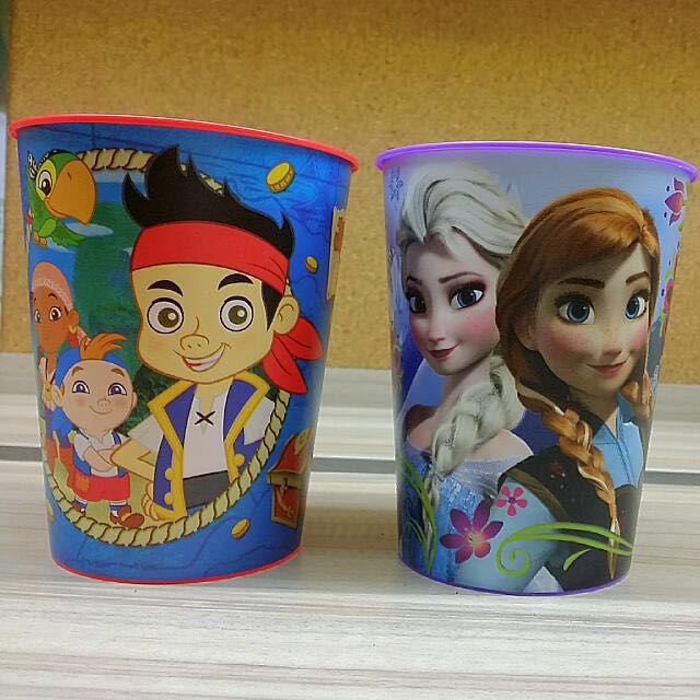 Frozen & Jake And The Never Never Land Pirates Party Cups, Furniture ...
