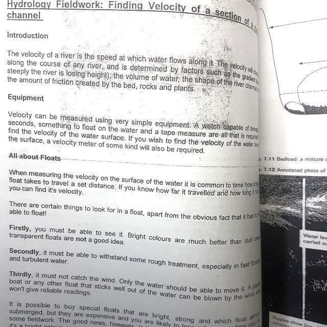 Geography Fieldwork Techniques Notes, Hobbies & Toys, Books & Magazines ...