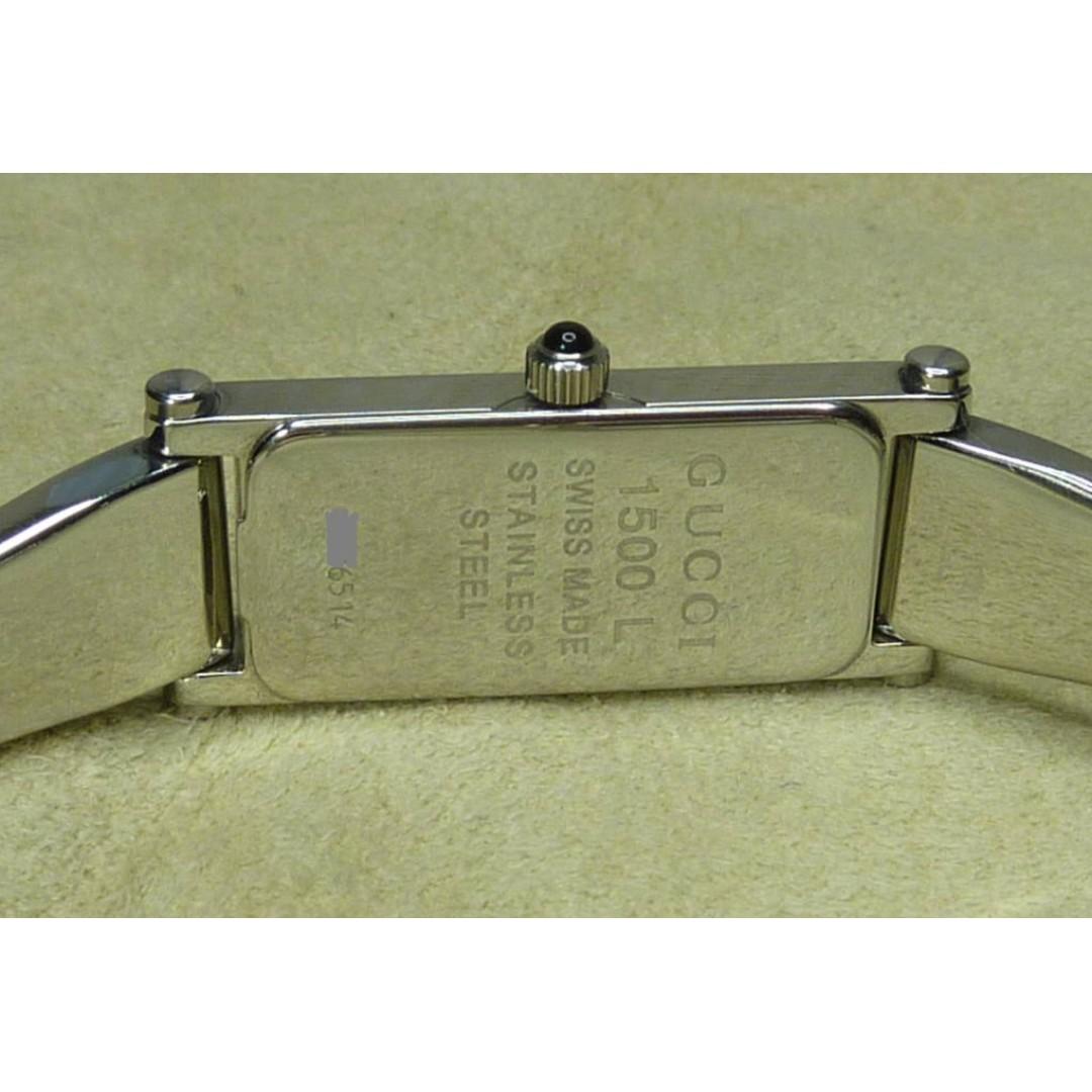 GUCCI 1500L LADIES' BANGLE WATCH WITH ORIGINAL BOX AND CERTIFICATE ...