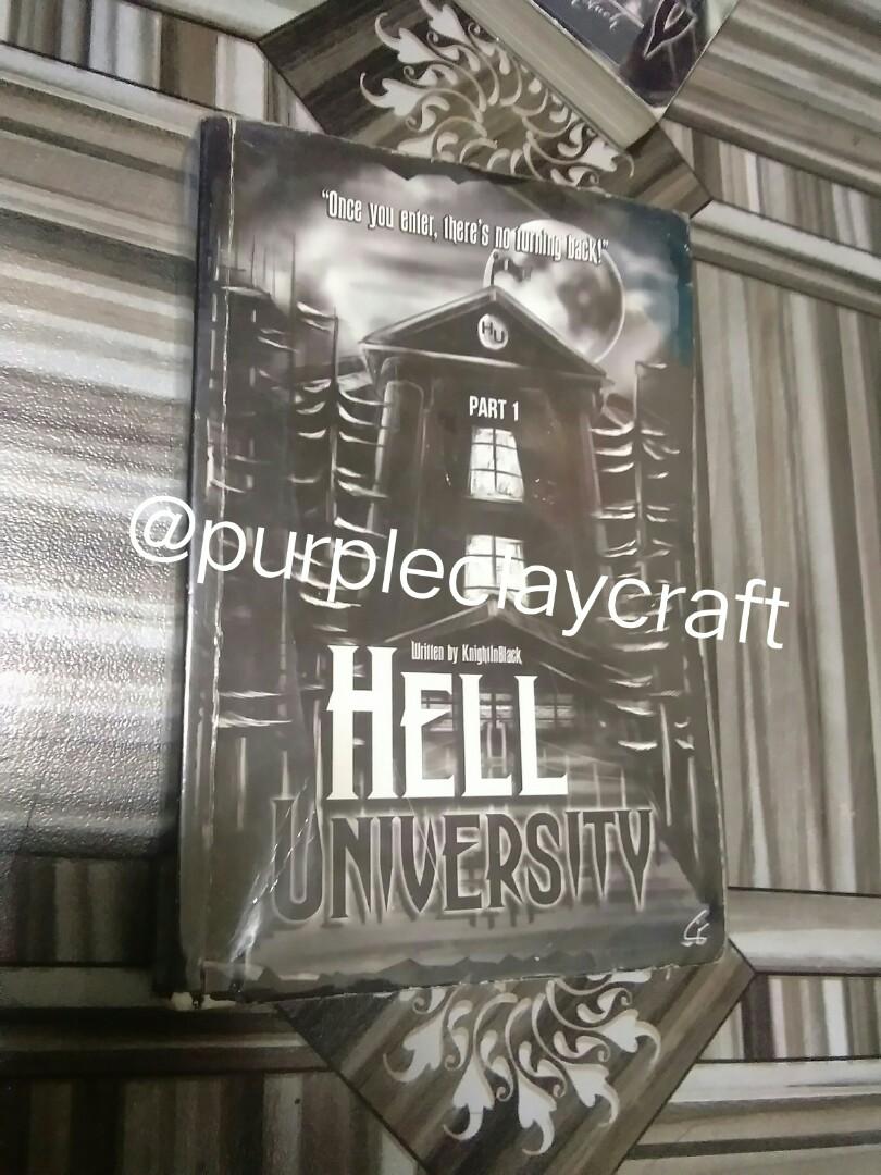 Hell University 1 and 2 by KnightInBlack, Hobbies & Toys, Books ...